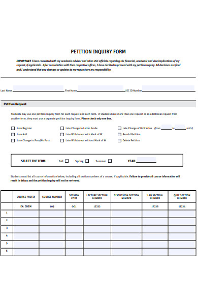 FREE 50+ Inquiry Forms in PDF | MS Word (doc.)