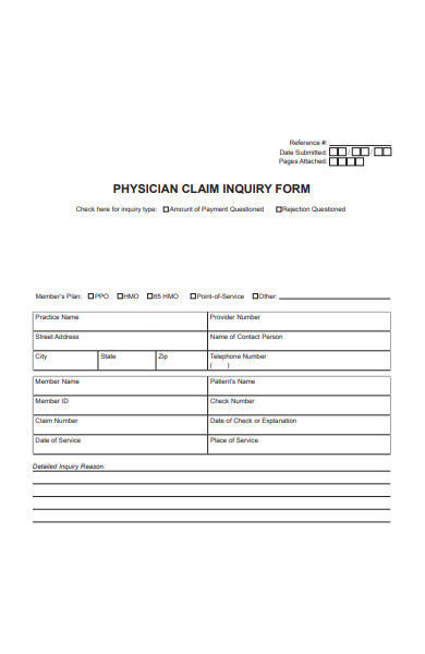 FREE 50+ Inquiry Forms in PDF | MS Word (doc.)