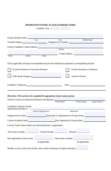 FREE 50+ Promotion Forms in PDF | MS Word