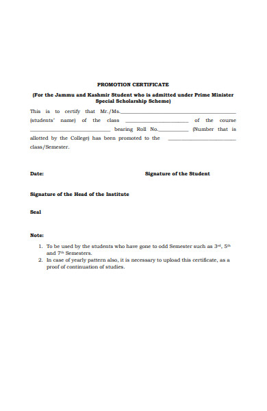 FREE 50+ Promotion Forms in PDF | MS Word