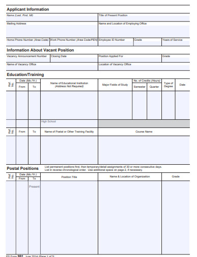 FREE 50+ Promotion Forms in PDF | MS Word