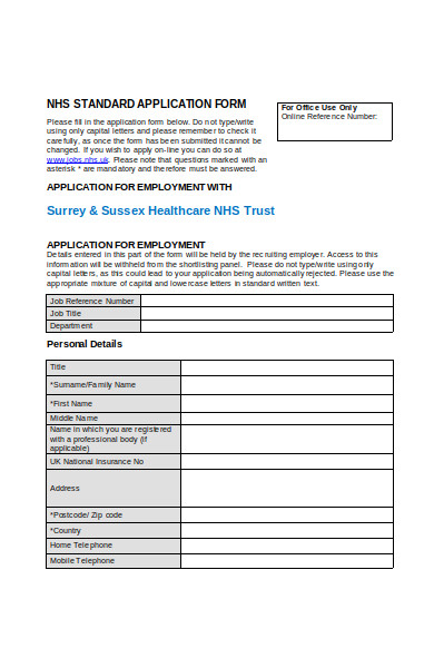FREE 31+ Tutor Application Forms in PDF | MS Word