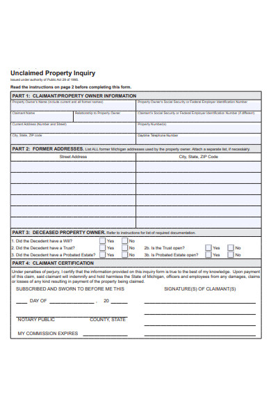 FREE 50+ Inquiry Forms in PDF | MS Word (doc.)
