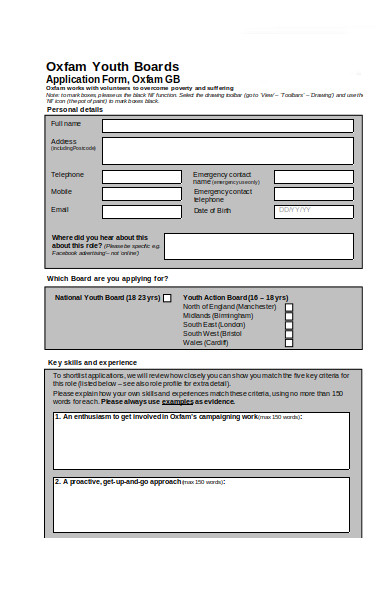 FREE 31+ Tutor Application Forms in PDF | MS Word