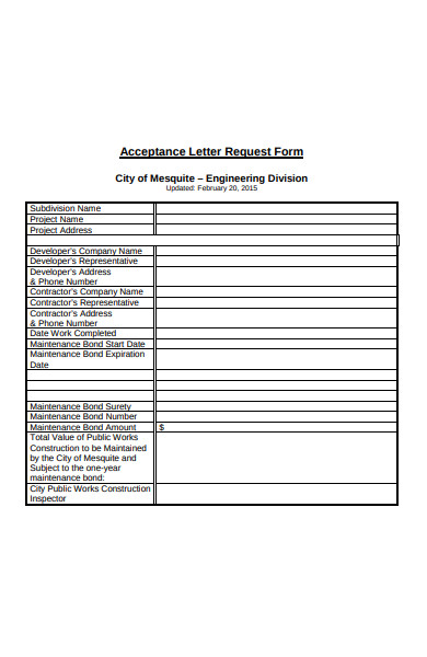 FREE 49+ Letter Request Forms in PDF | Ms Word