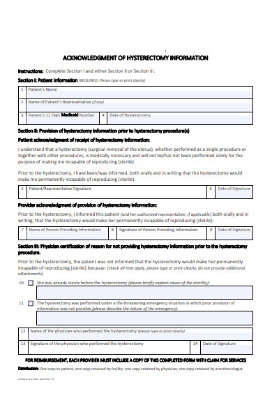 FREE 51+ Acknowledgment Forms in PDF | MS Word