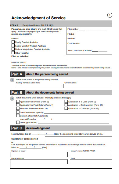 FREE 51+ Acknowledgment Forms in PDF | MS Word