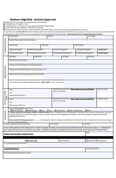 FREE 51+ Approval Forms in PDF | Ms Word | Excel