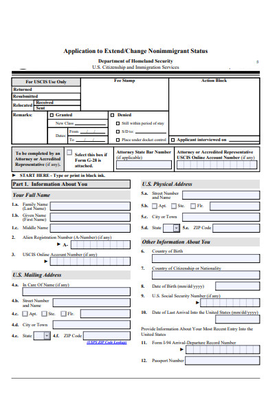 FREE 51+ Change of Status Forms in PDF | MS Word