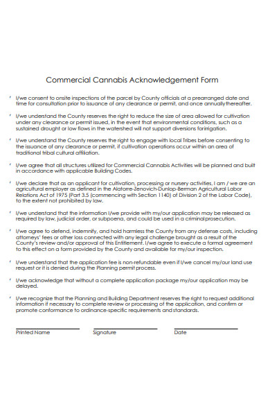 FREE 51+ Acknowledgment Forms in PDF | MS Word