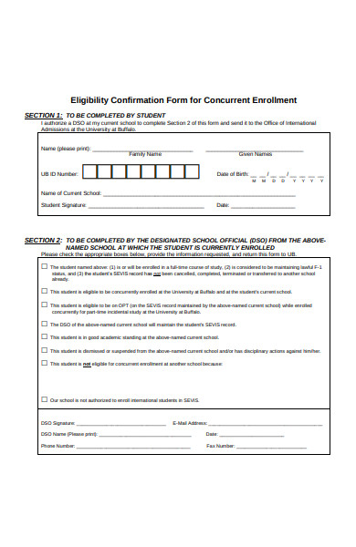 FREE 30+ Enrollment Confirmation Forms Download – How to Create Guide, Tips