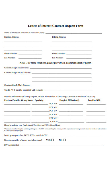 FREE 49+ Letter Request Forms in PDF | Ms Word