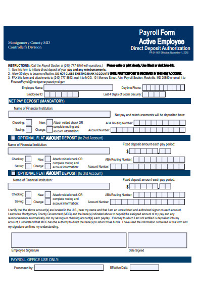 FREE 51+ Employee Form Samples, PDF, MS Word, Google Docs
