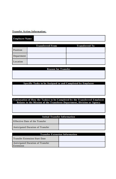 FREE 51+ Employee Form Samples, PDF, MS Word, Google Docs
