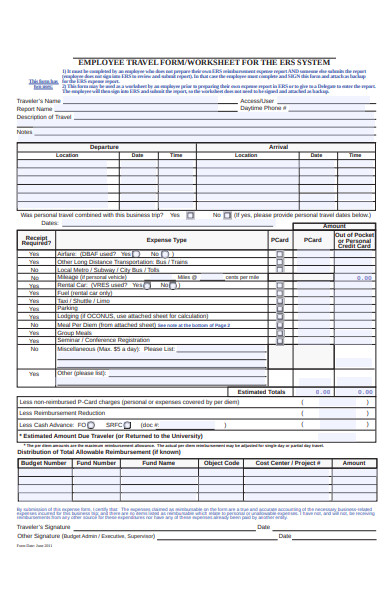 FREE 51+ Employee Form Samples, PDF, MS Word, Google Docs