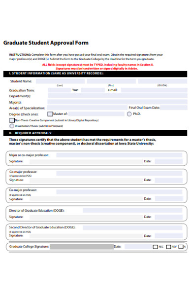 FREE 54+ Approval Form Samples, PDF, MS Word, Google Docs, Excel