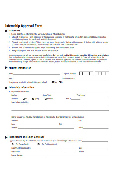 FREE 54+ Approval Form Samples, PDF, MS Word, Google Docs, Excel