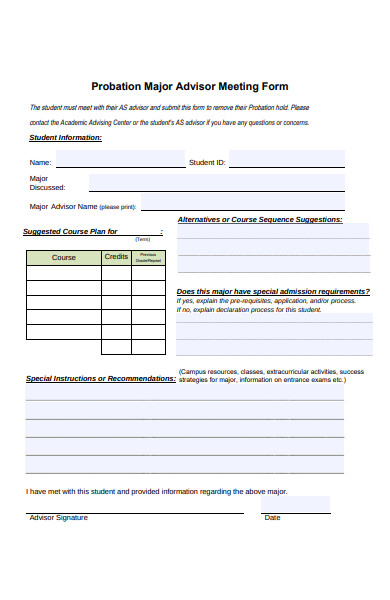 FREE 43+ Meeting Forms in PDF | Ms Word | Excel