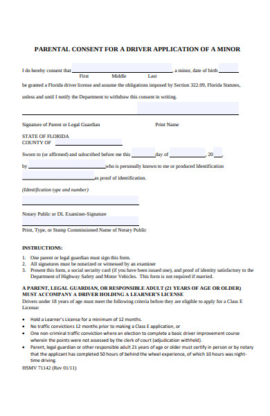 FREE 43+ Sample Parental Consent Forms in PDF | Ms Word