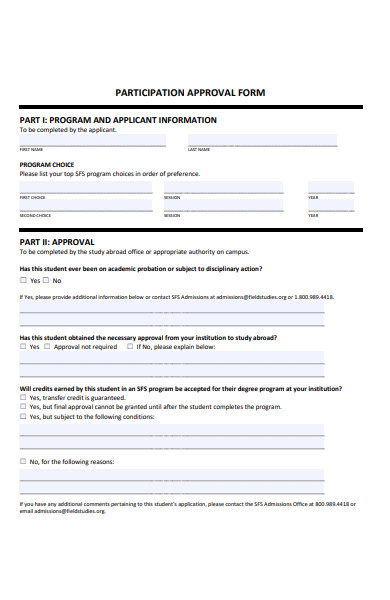 FREE 51+ Approval Forms in PDF | Ms Word | Excel