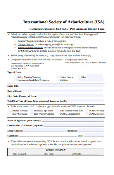 FREE 54+ Approval Form Samples, PDF, MS Word, Google Docs, Excel