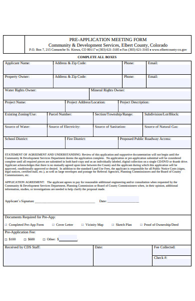 FREE 43+ Meeting Forms in PDF | Ms Word | Excel