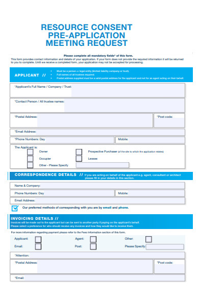 FREE 43+ Meeting Forms in PDF | Ms Word | Excel