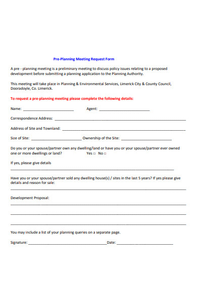 FREE 43+ Meeting Forms in PDF | Ms Word | Excel