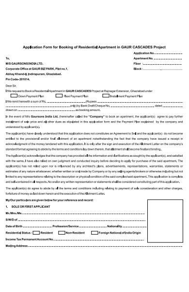 FREE 49+ Booking Form Samples, PDF, MS Word, Google Docs, Excel