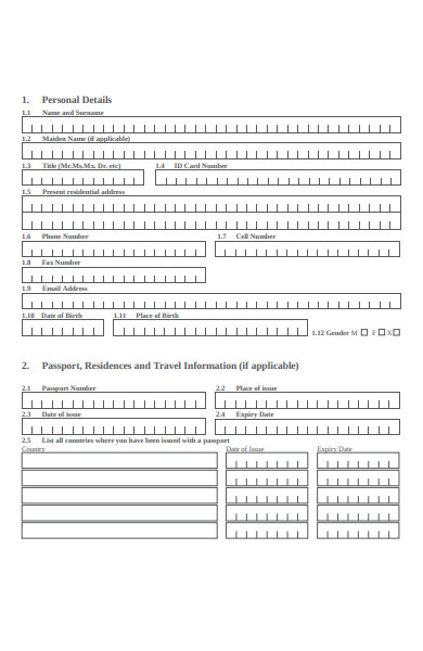 FREE 51+ Employee Form Samples, PDF, MS Word, Google Docs