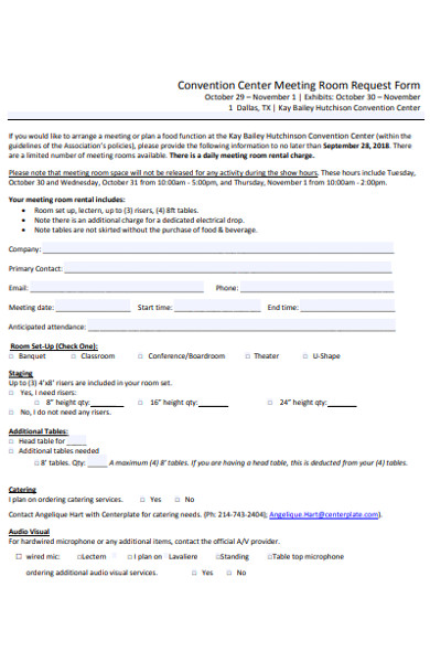 FREE 43+ Meeting Forms in PDF | Ms Word | Excel
