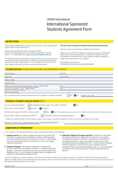 FREE 51+ Student Forms in PDF | Ms Word | Excel