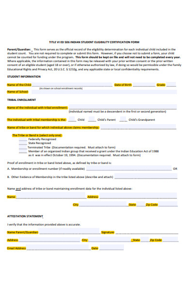 FREE 51+ Student Forms in PDF | Ms Word | Excel
