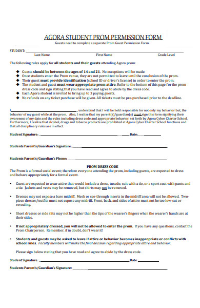 FREE 51+ Student Forms in PDF | Ms Word | Excel