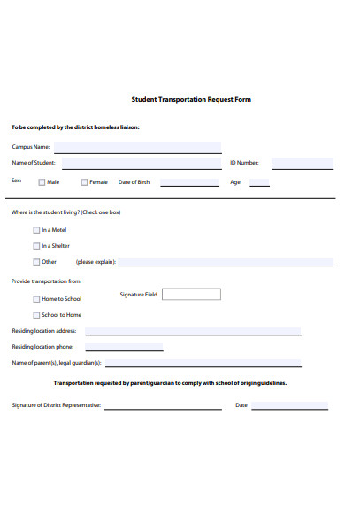FREE 51+ Student Forms in PDF | Ms Word | Excel