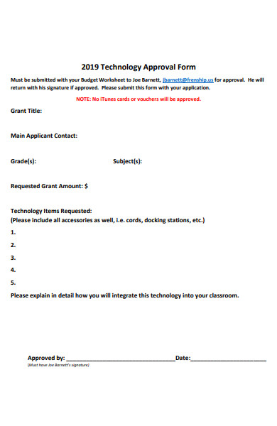 FREE 54+ Approval Form Samples, PDF, MS Word, Google Docs, Excel