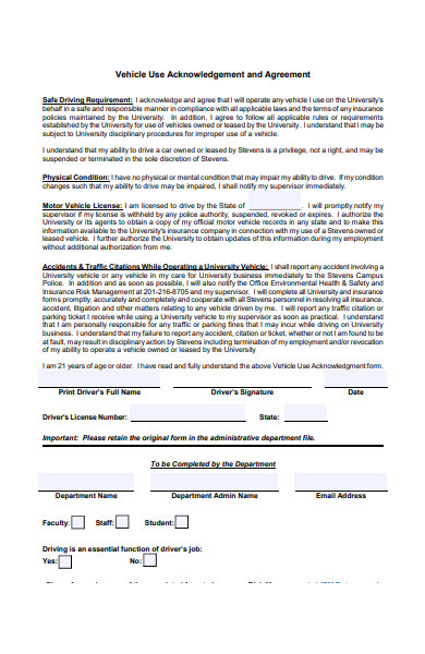 FREE 51+ Acknowledgment Forms in PDF | MS Word