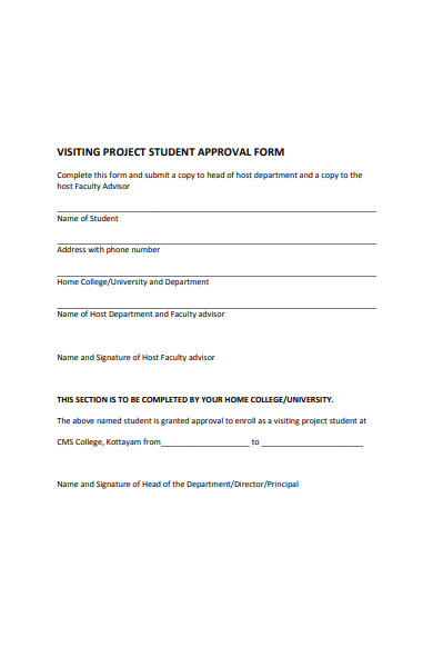 FREE 51+ Student Forms in PDF | Ms Word | Excel
