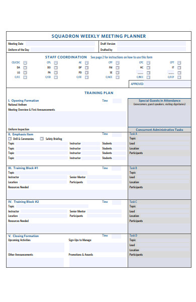 FREE 43+ Meeting Forms in PDF | Ms Word | Excel