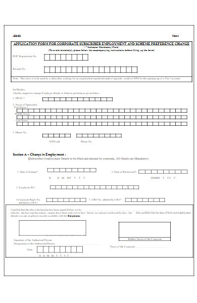 FREE 50+ Job Forms Download – How to Create Guide, Tips