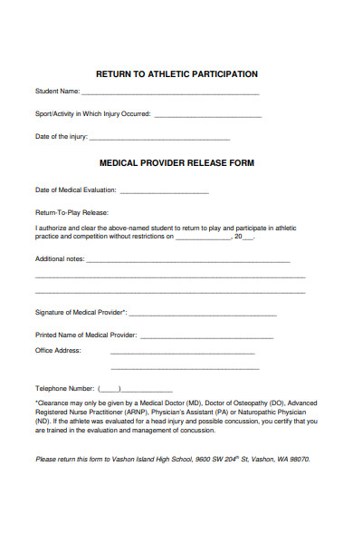 FREE 51+ Athlete Forms in PDF | MS Word