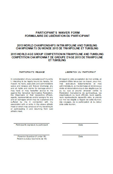 FREE 51+ Athlete Forms in PDF | MS Word