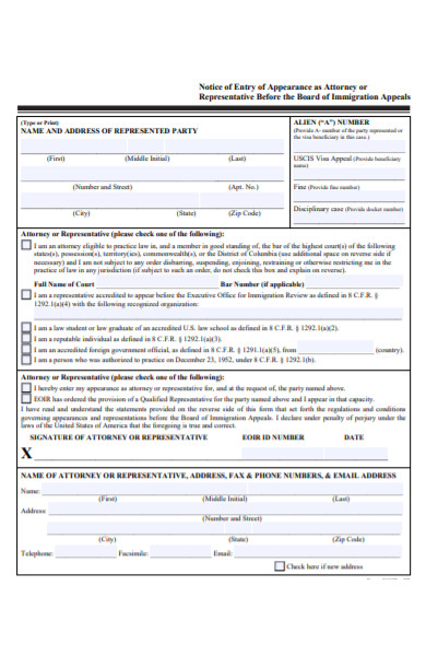 FREE 44+ Representative Forms in PDF | MS Word
