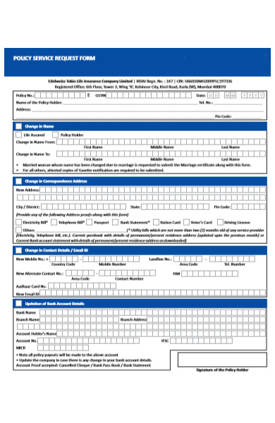 FREE 50+ Policy Forms Download – How to Create Guide, Tips