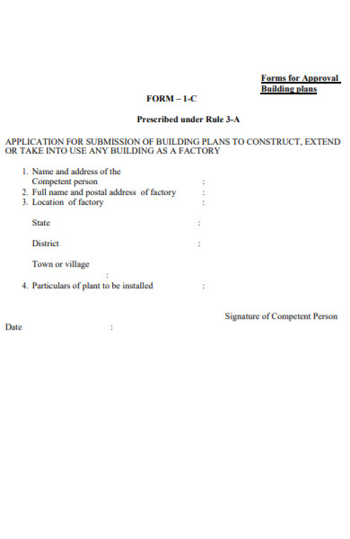 FREE 51+ Plan Forms in PDF | MS Word | Excel
