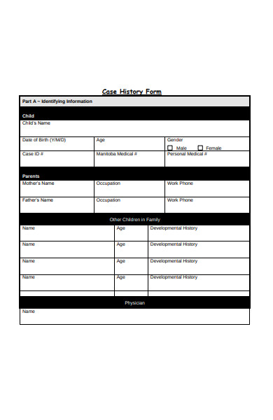 FREE 49+ History Forms in PDF | Ms Word | Excel