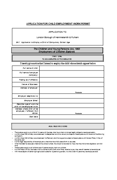 FREE 50+ Work Forms in PDF | MS Word