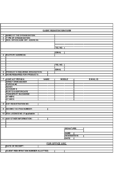 FREE 55+ Fillable Forms in PDF | MS Word | Excel