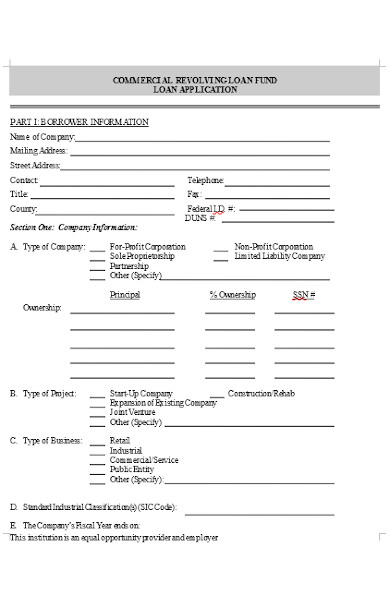 FREE 55+ Loan Forms in PDF | MS Word | Excel