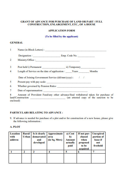 FREE 50+ Construction Forms in PDF | MS Word
